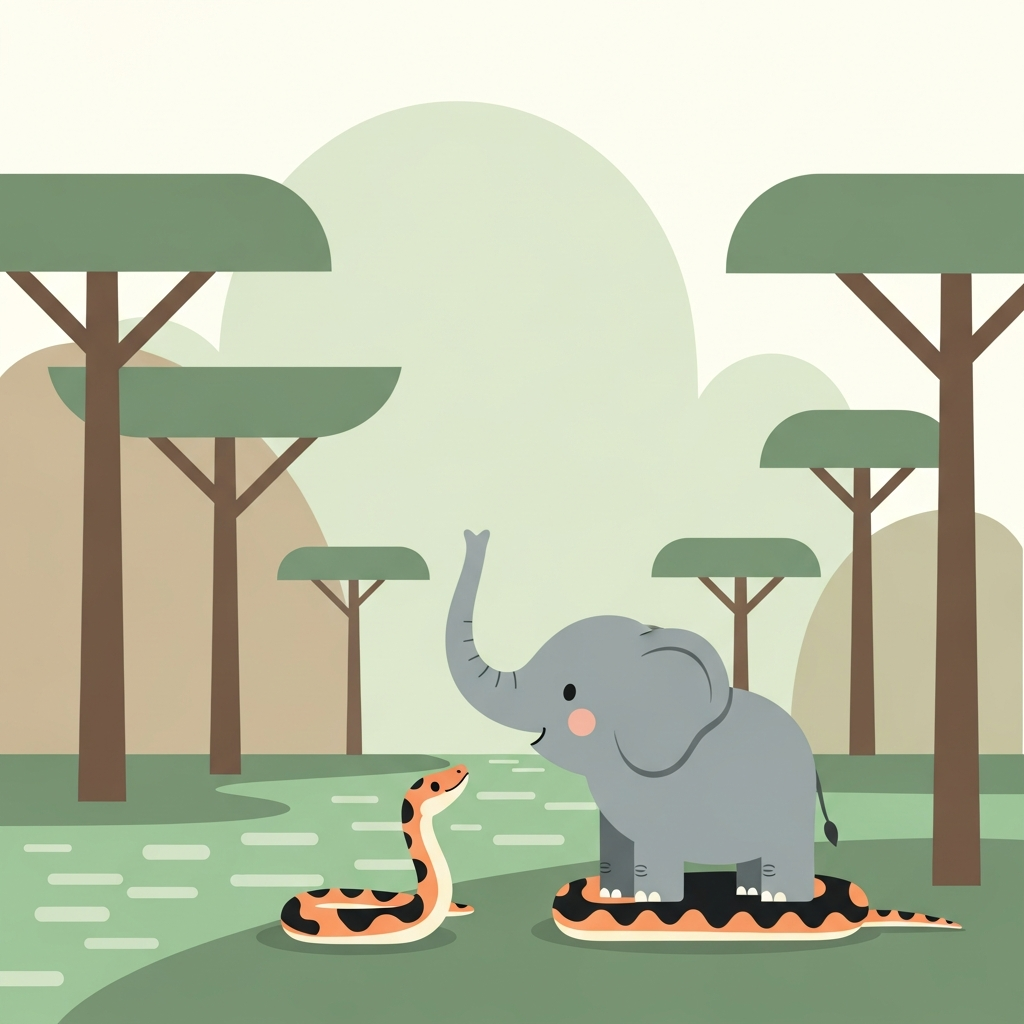 How the Elephant Got His Trunk by Rudyard Kipling - Stories for ...