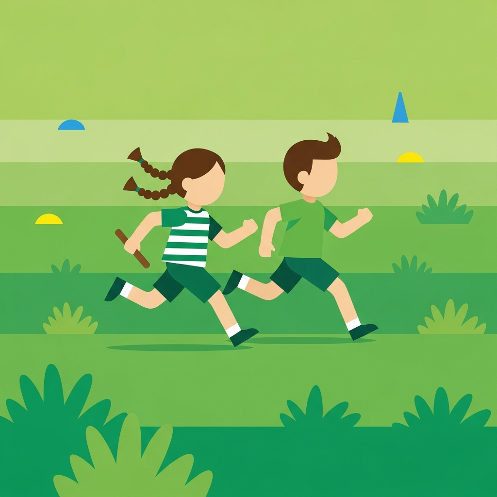 Relevos en el parque por Boky Stories - Cuentos para niños - Boky