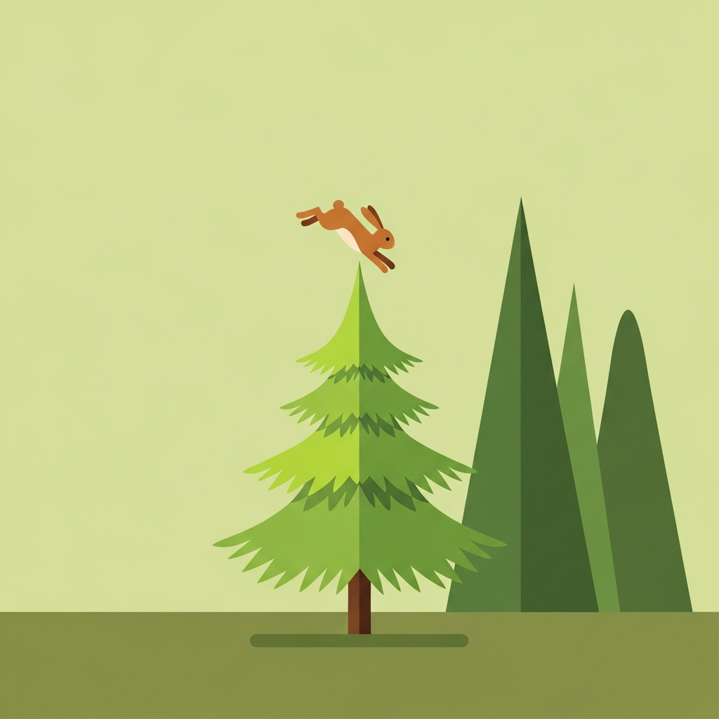 Le Sapin par H.C. Andersen - Histoires pour enfants - Boky